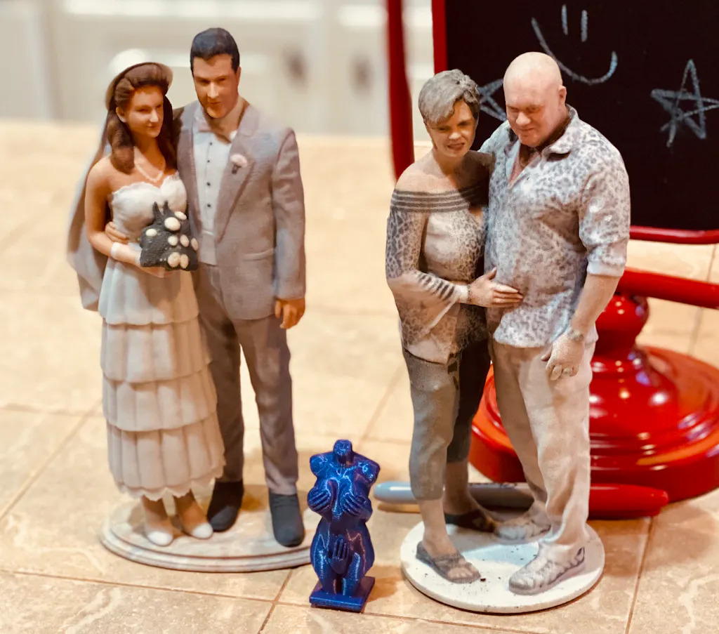 Custom Wedding Cake Topper Figurines | Cake Topper Figurines – My3dSelfie