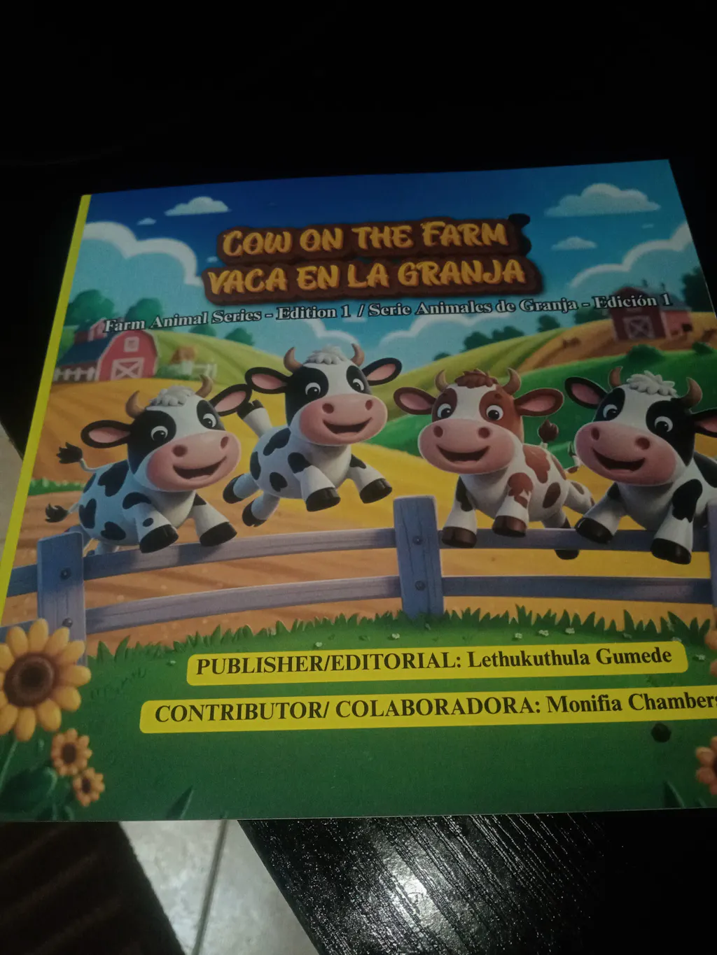 Bilingual Children's Book: Cow on the Farm / Vaca en la Granja - Ages 5 ...