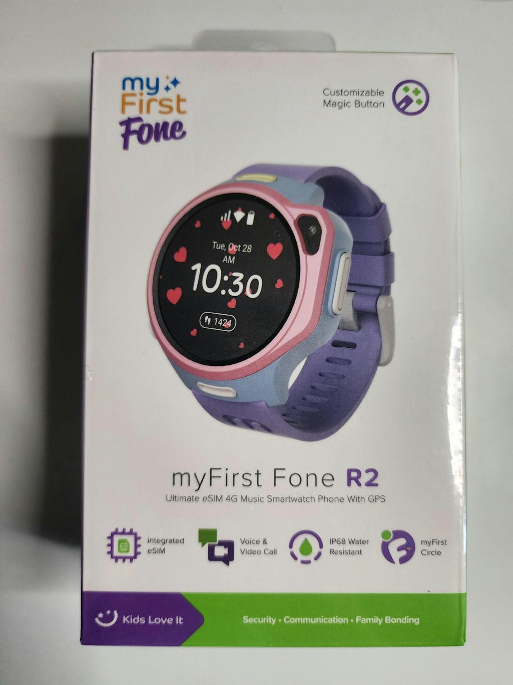 Kids Smartwatch GPS, Video, Text & Parental Controls myFirst Fone R2 ...