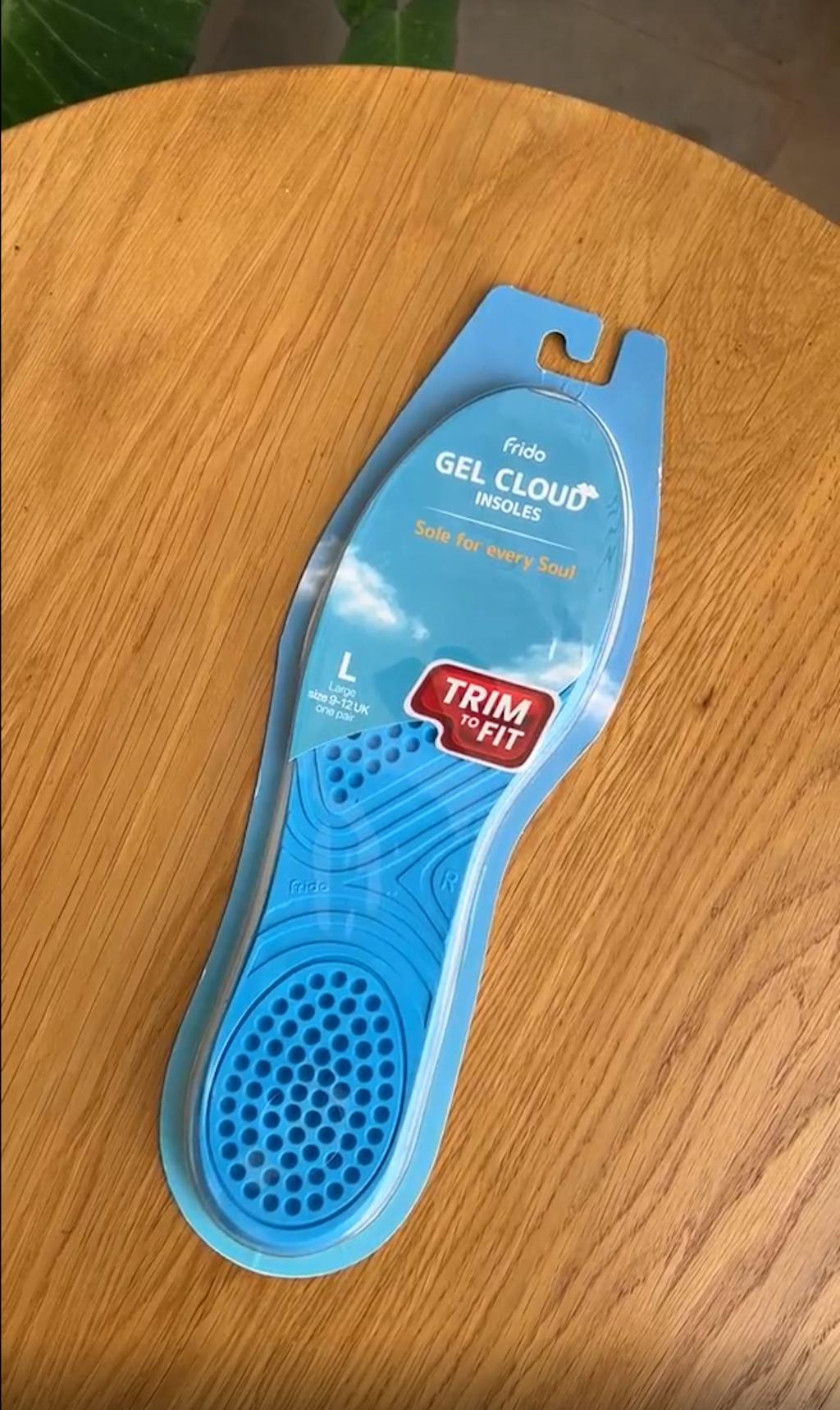 FRIDO GEL CLOUD INSOLE– MyFrido