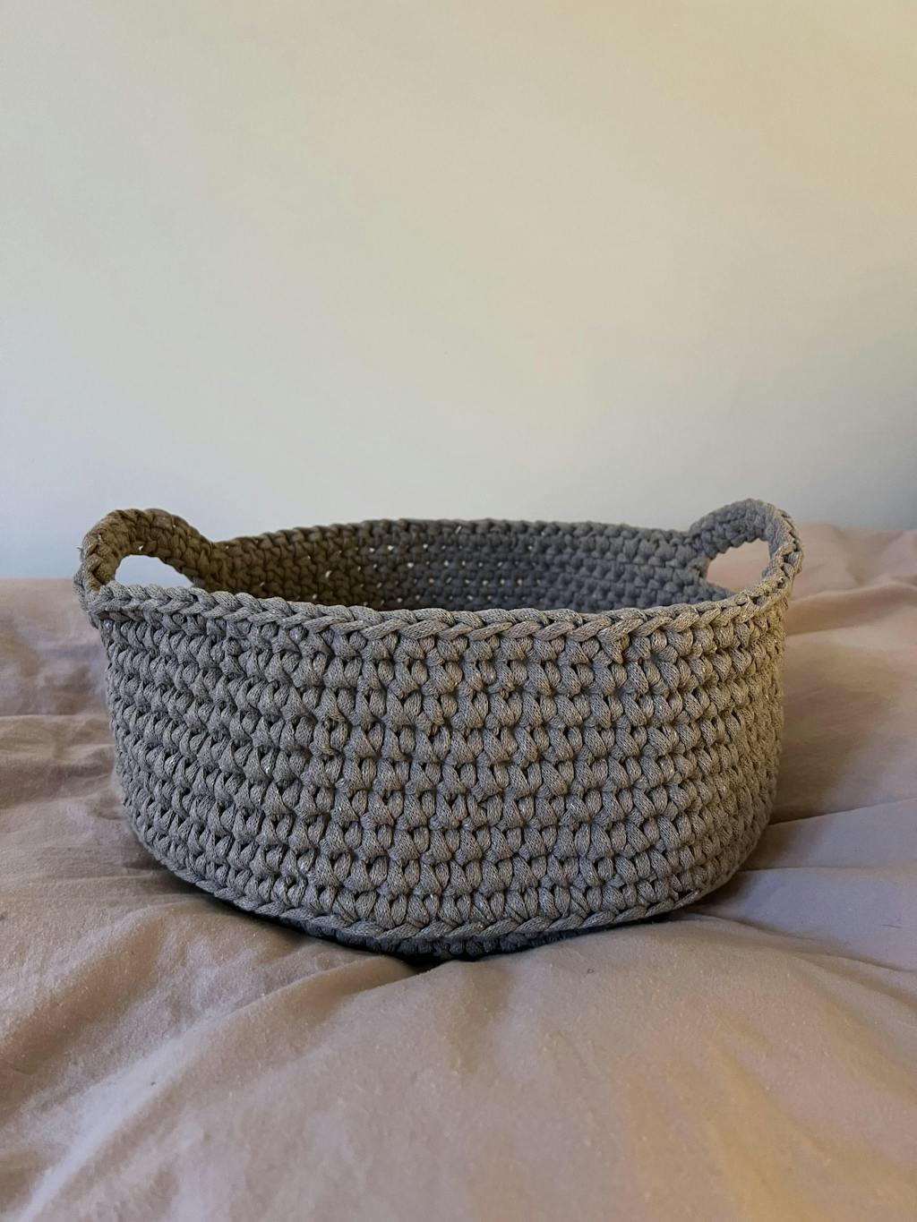 Virkad korg - Virka din egen korg - MYO Make Your Own