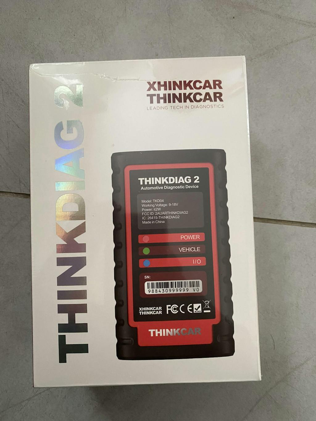 THINKDIAG 2 OBD2 Diagnostic Scanner Bluetooth 5.0 with CAN-FD ...