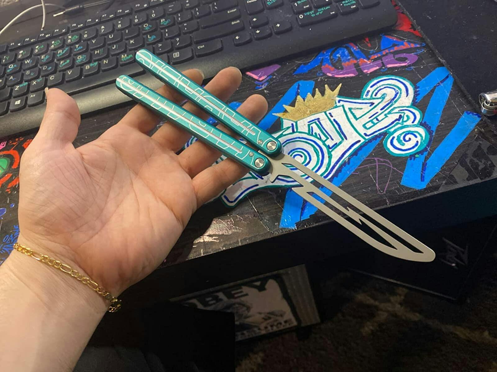 Nabalis Lightning Butterfly Knife Trainer With Good Price