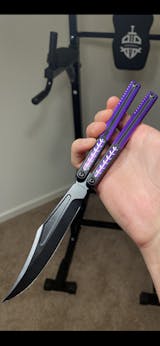 Nabalis Butterfly Knife Blades, Vulp Balisong and Hydra