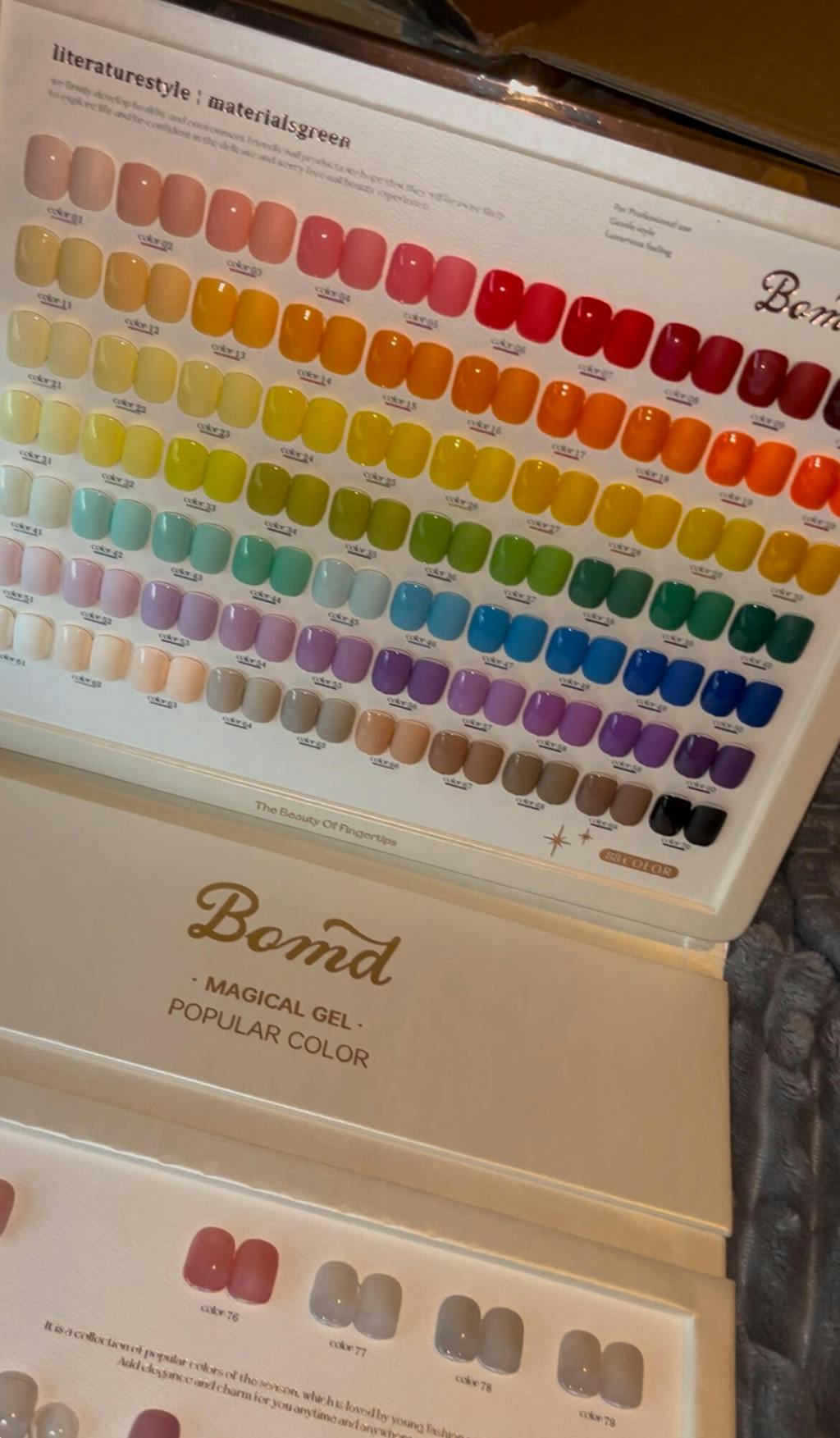 BOMD Gel Polish Kit - Full set 88 Gel Polishes – NAILSAMI