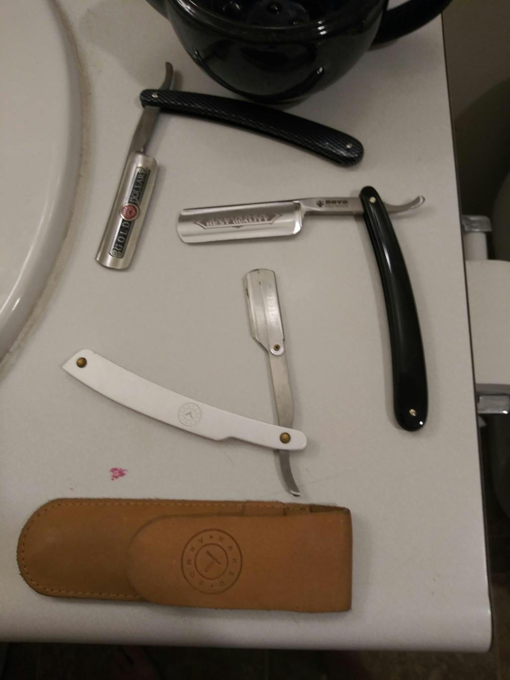 Samson Shavette Straight Razor | Silver | Naked Armor – Naked Armor Razors