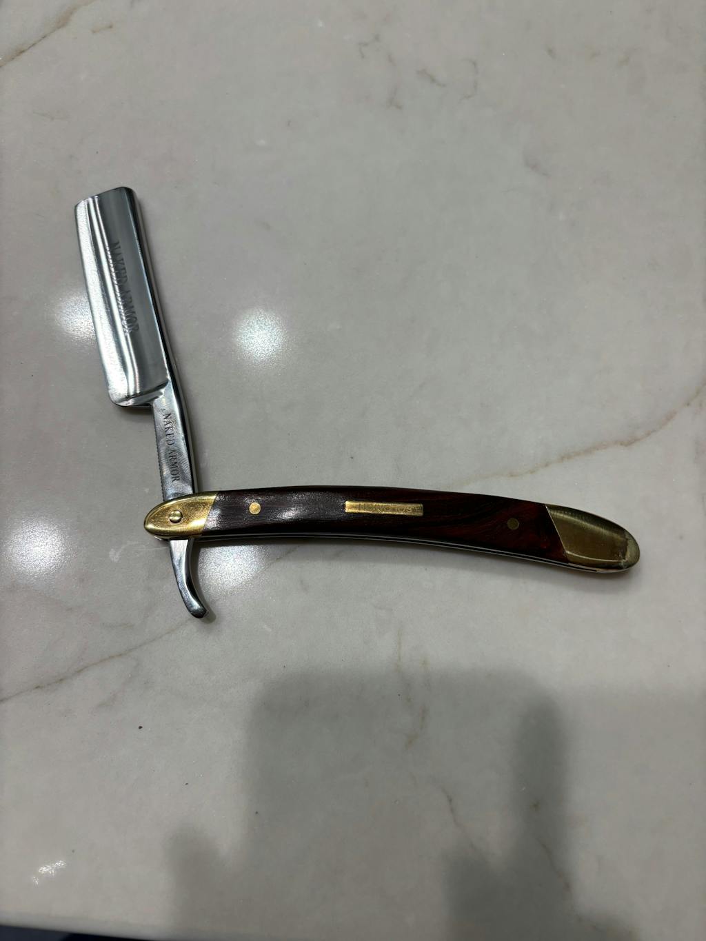 Parts Of A Straight Razor: Everything You Need To Know | Naked Armor ...