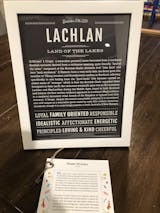 Lachlan | Name Art Print
