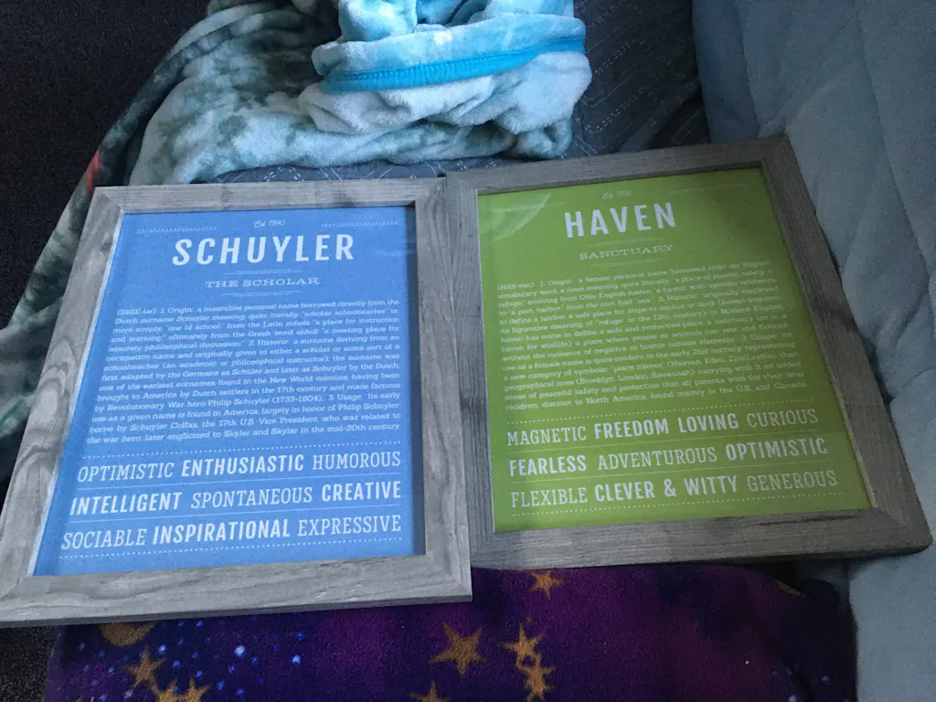 Haven (female) | Name Art Print