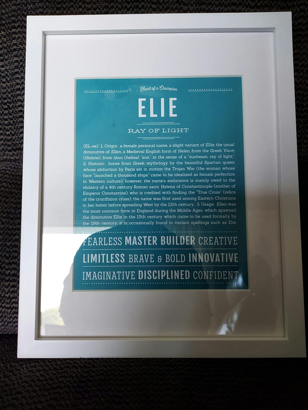 Elie | Name Art Print