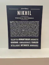 Nikhil | Name Art Print