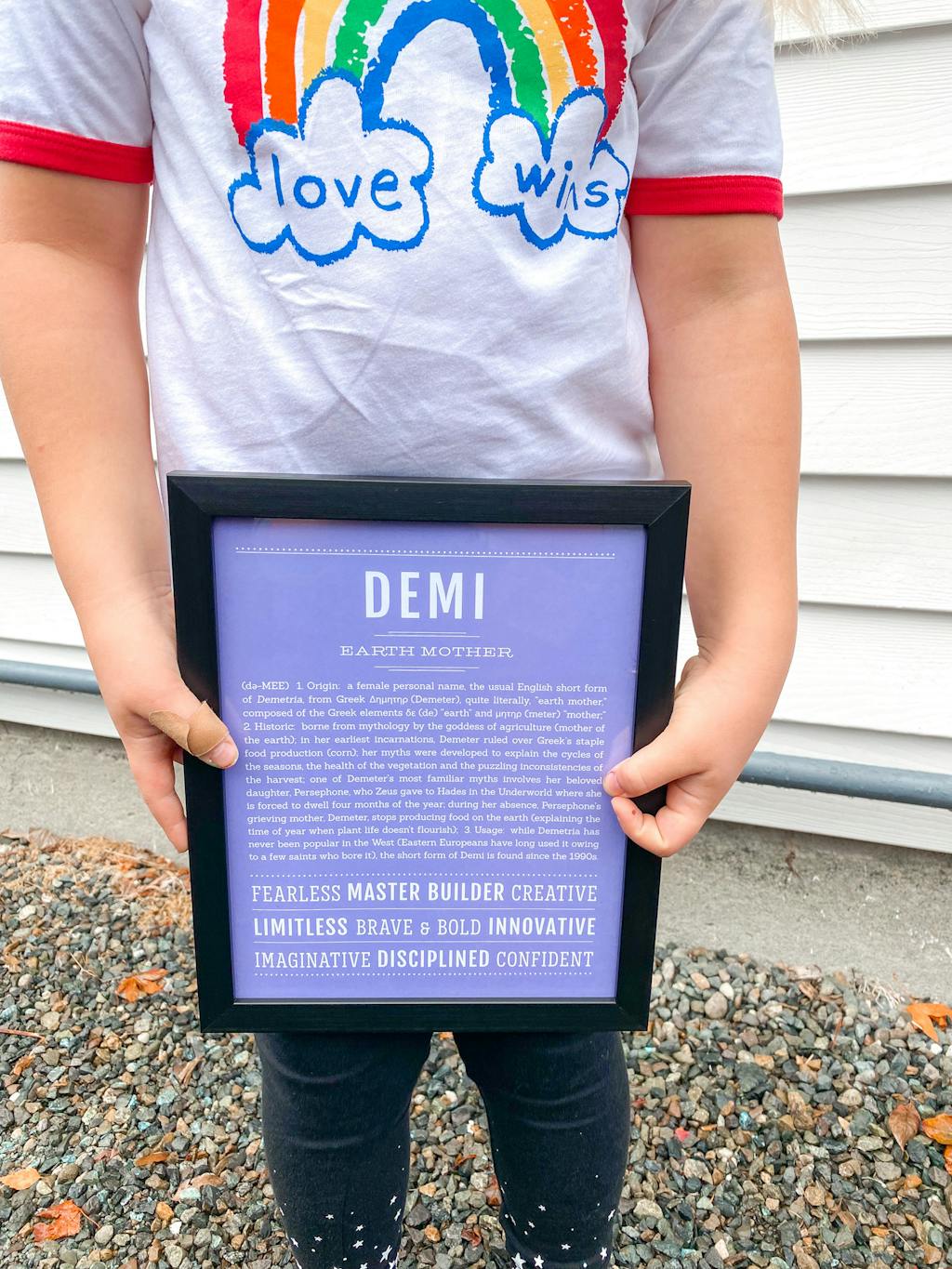 Demi | Name Art Print