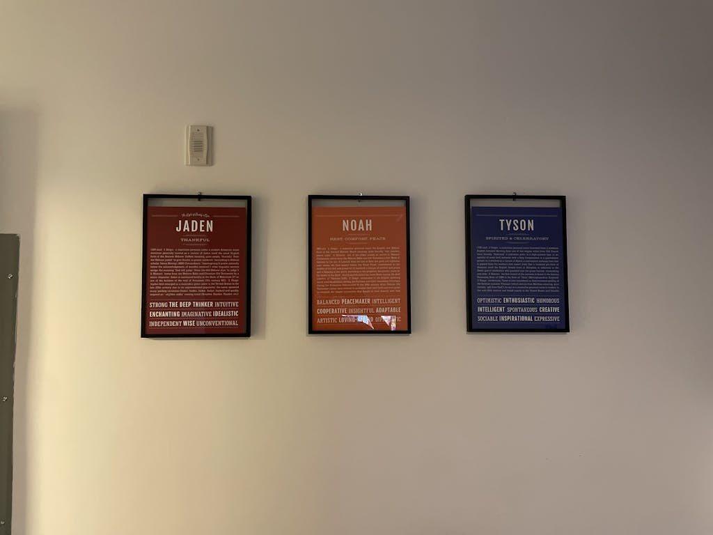 Tyson | Name Art Print