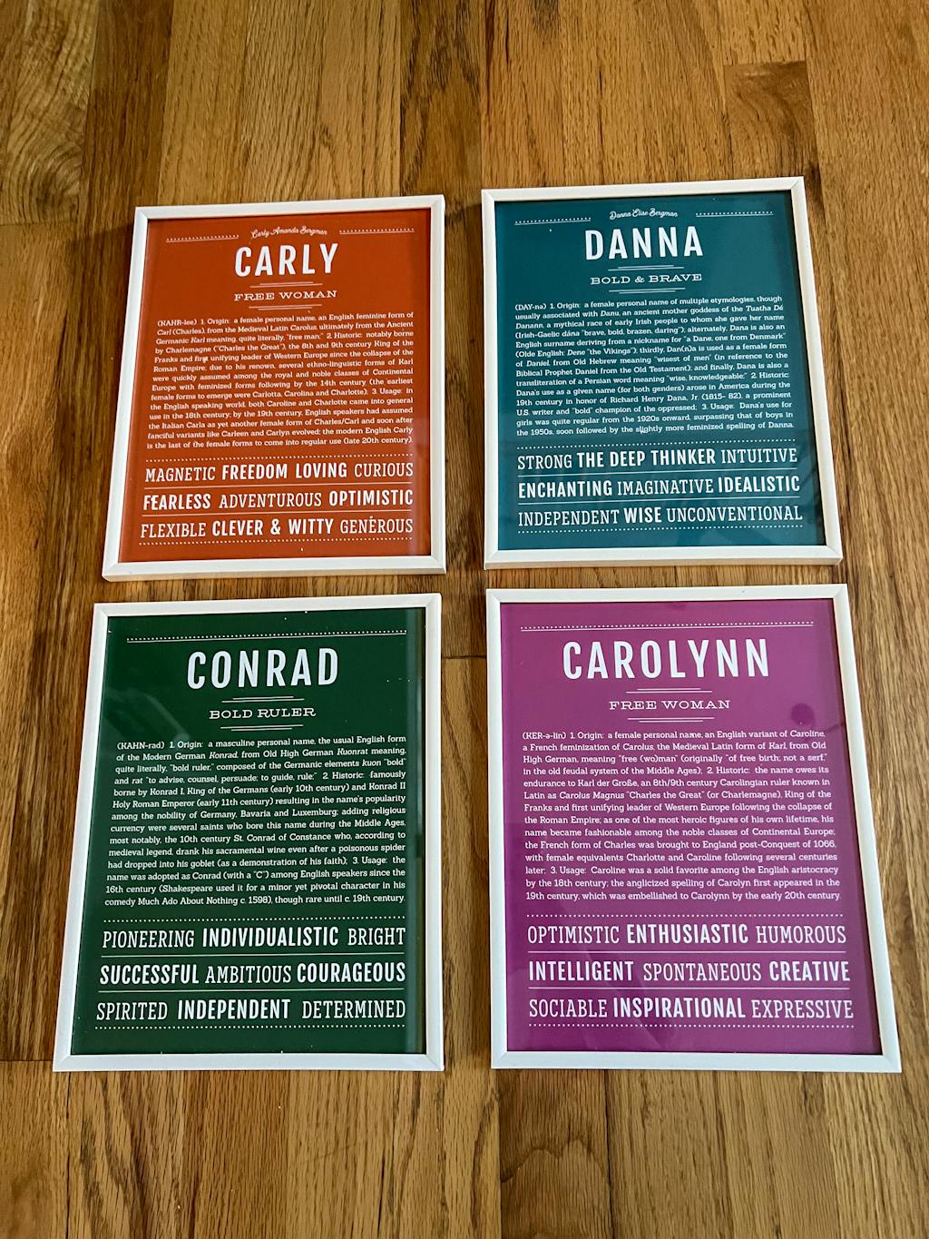 Carolyn | Name Art Print