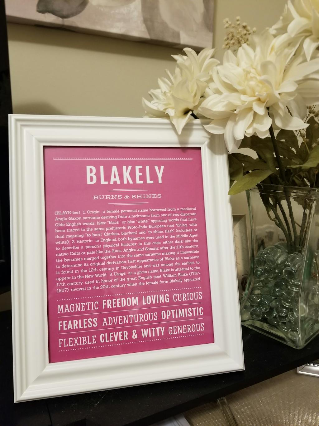 Blakely | Name Art Print