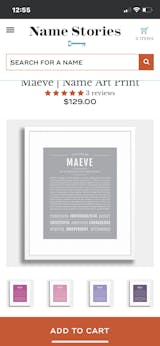 Maeve | Name Art Print