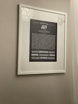 Jay | Name Art Print