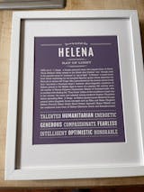 Helena | Name Art Print