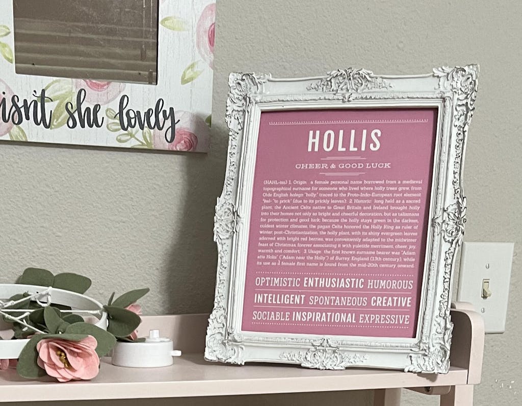 Lydia | Name Art Print