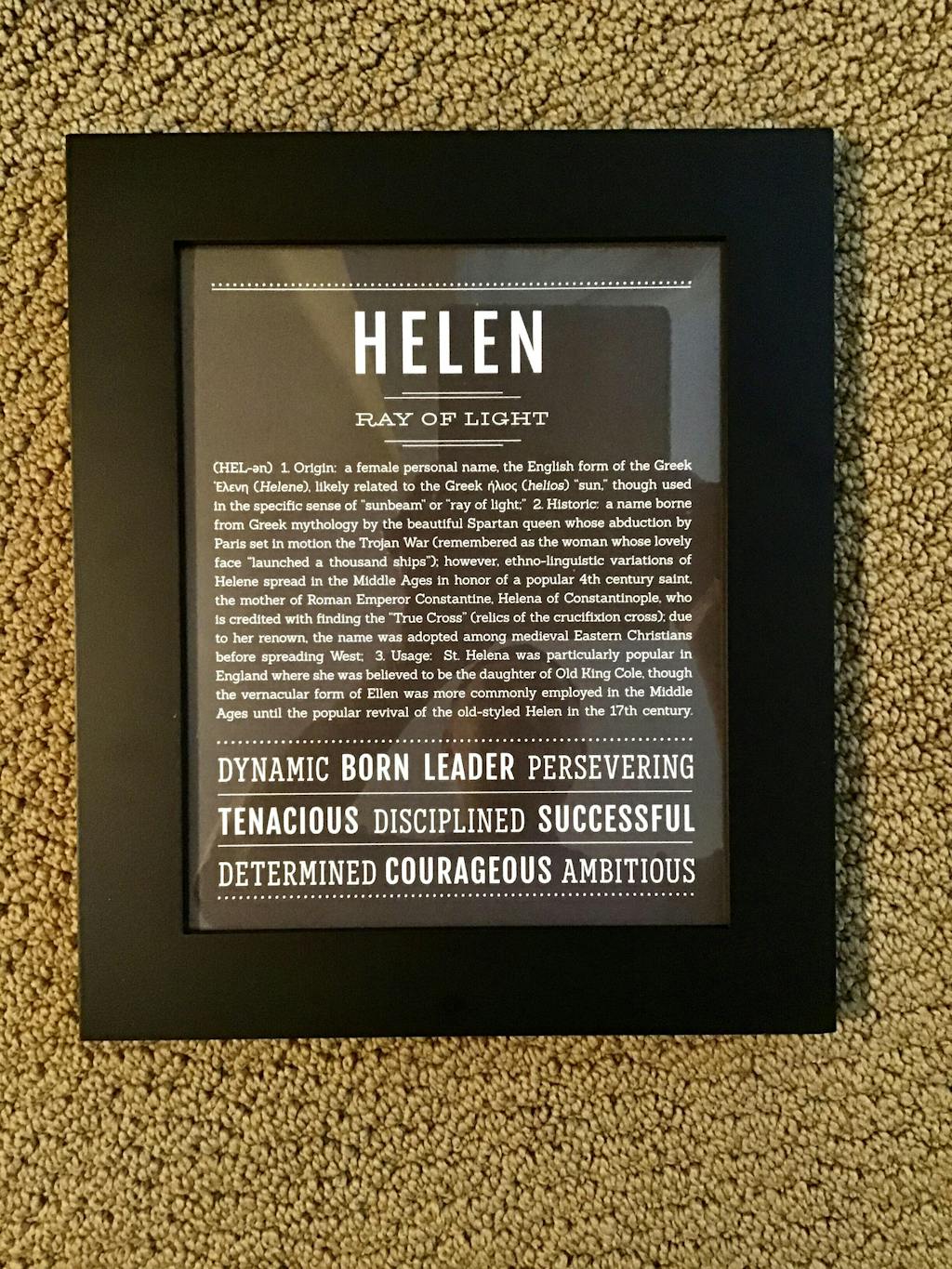 Helen | Name Art Print