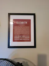 Elizabeth | Name Art Print