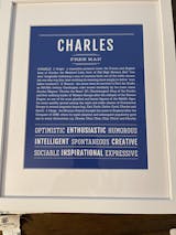 Charles | Name Art Print