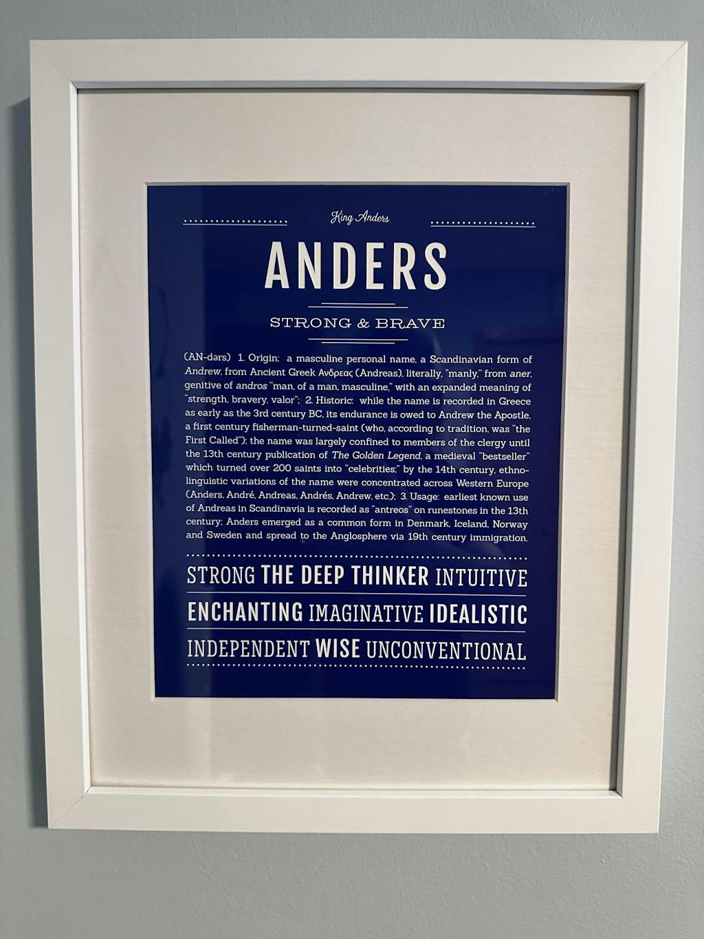 Jason | Name Art Print