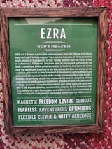 Ezra (male) | Name Art Print