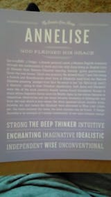 Annelise | Name Art Print Personalized Gift