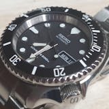 SKX Chapter Ring: Matte Silver Finish with Markers | namokiMODS