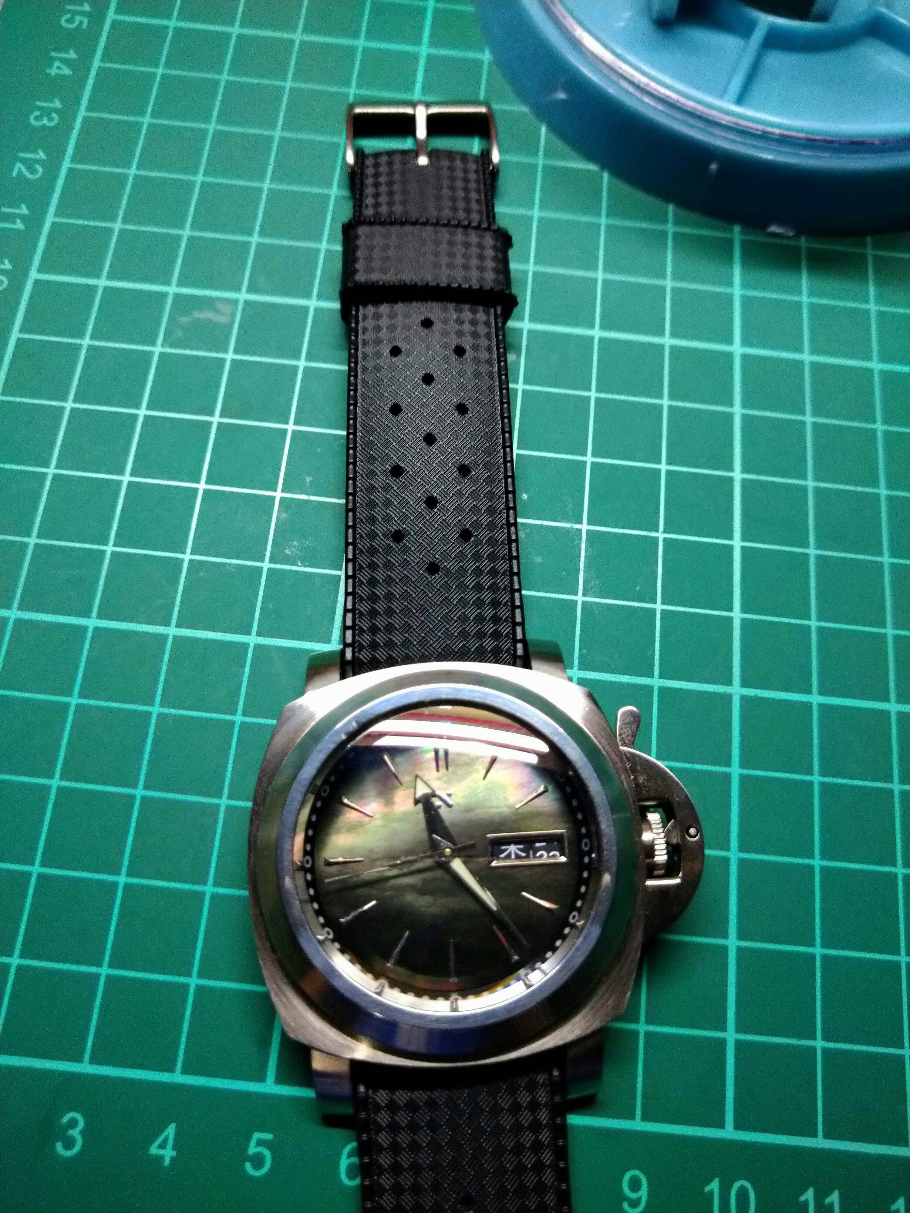 Seiko (SII) NH36A Automatic Movement (Kanji Black) | namokiMODS