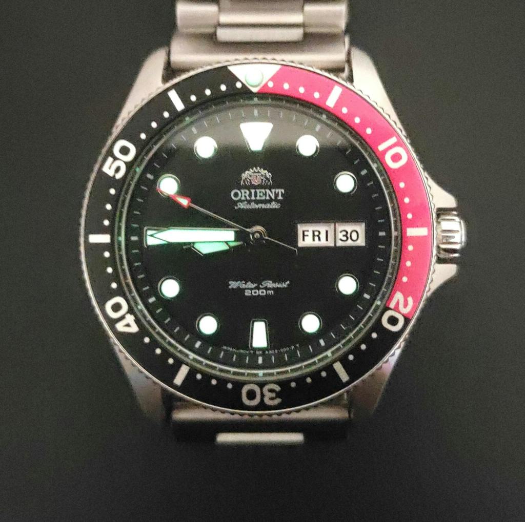 Orient Mako/Ray Submariner Bezel: Polished Finish | namokiMODS