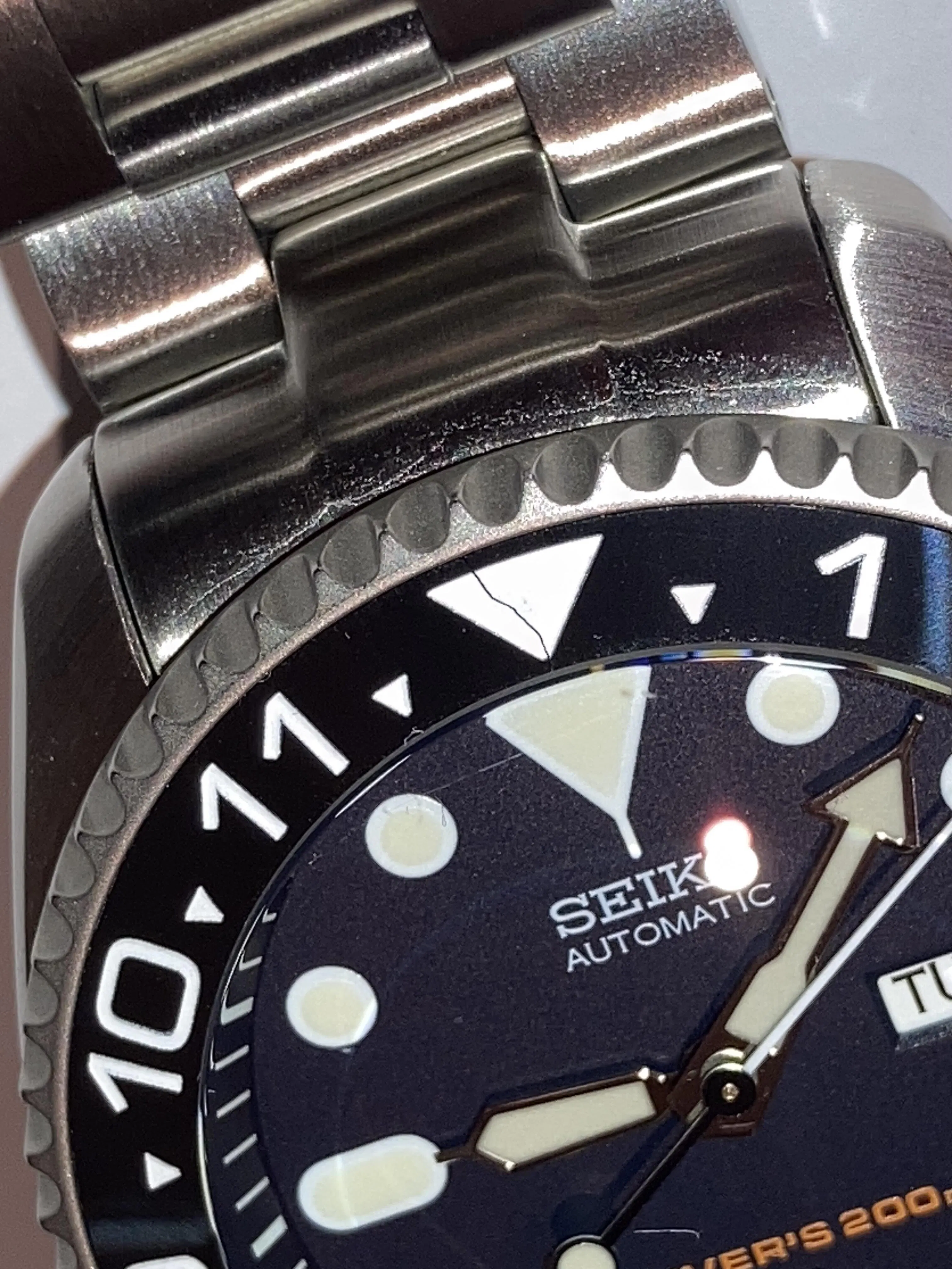 SKX007 Ceramic Bezel Insert: YM style Black | namokiMODS