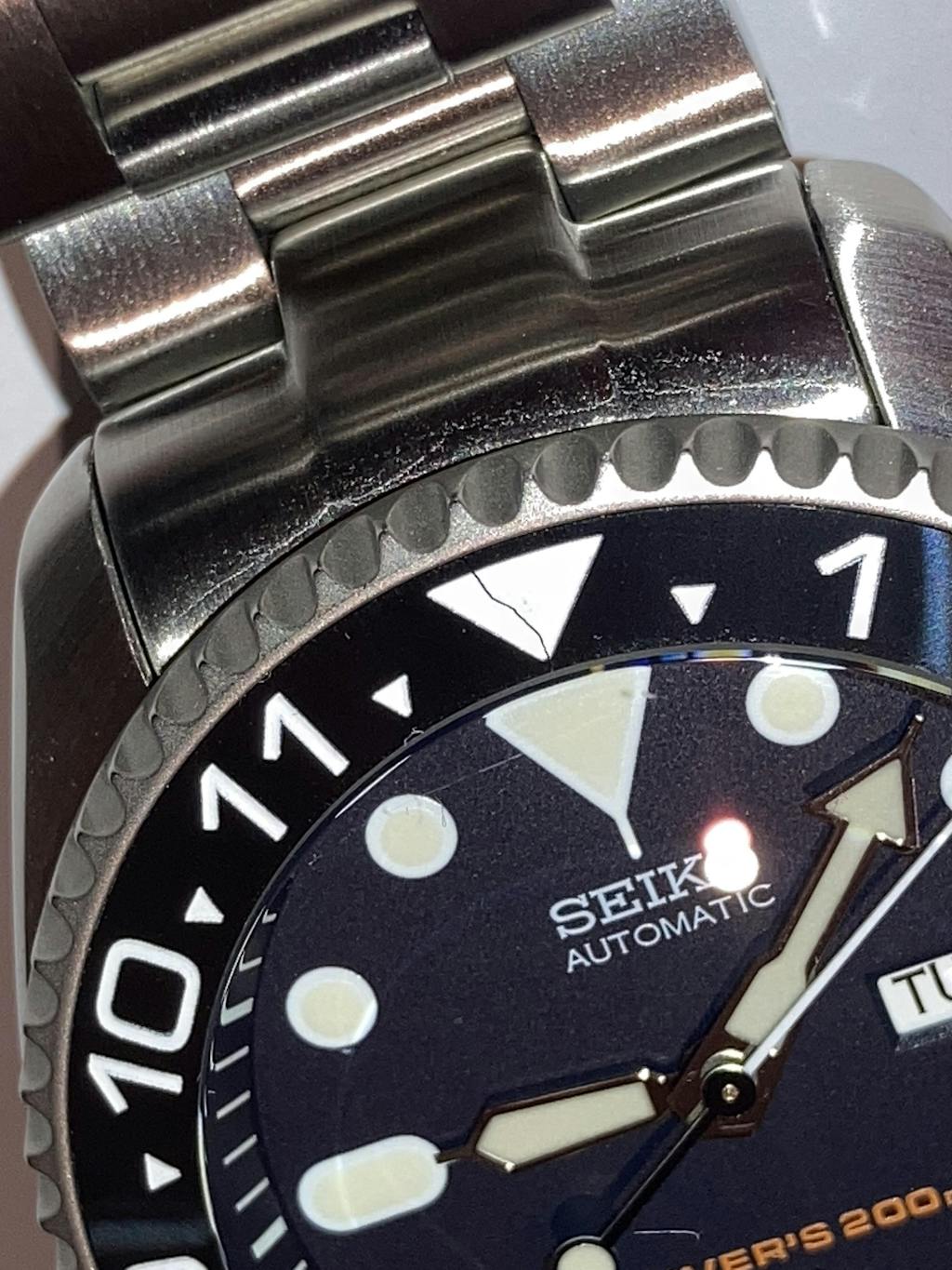 SKX007/SRPD Ceramic Bezel Insert: Dual Time style Pepsi – namokiMODS