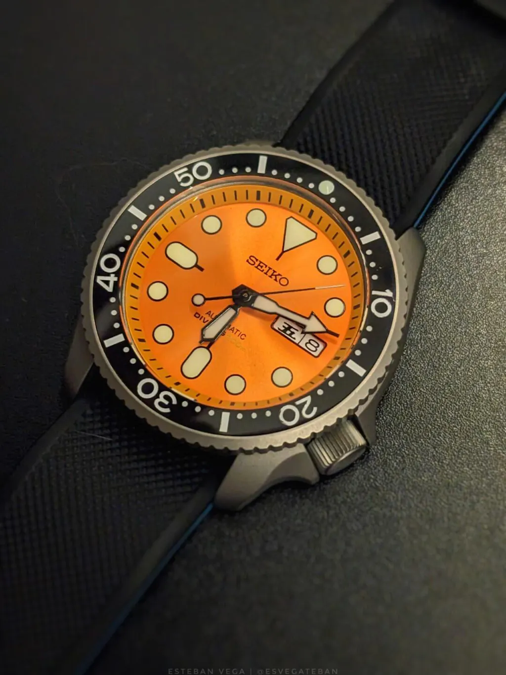 SKX007 Ceramic Bezel Insert: YM style Black | namokiMODS