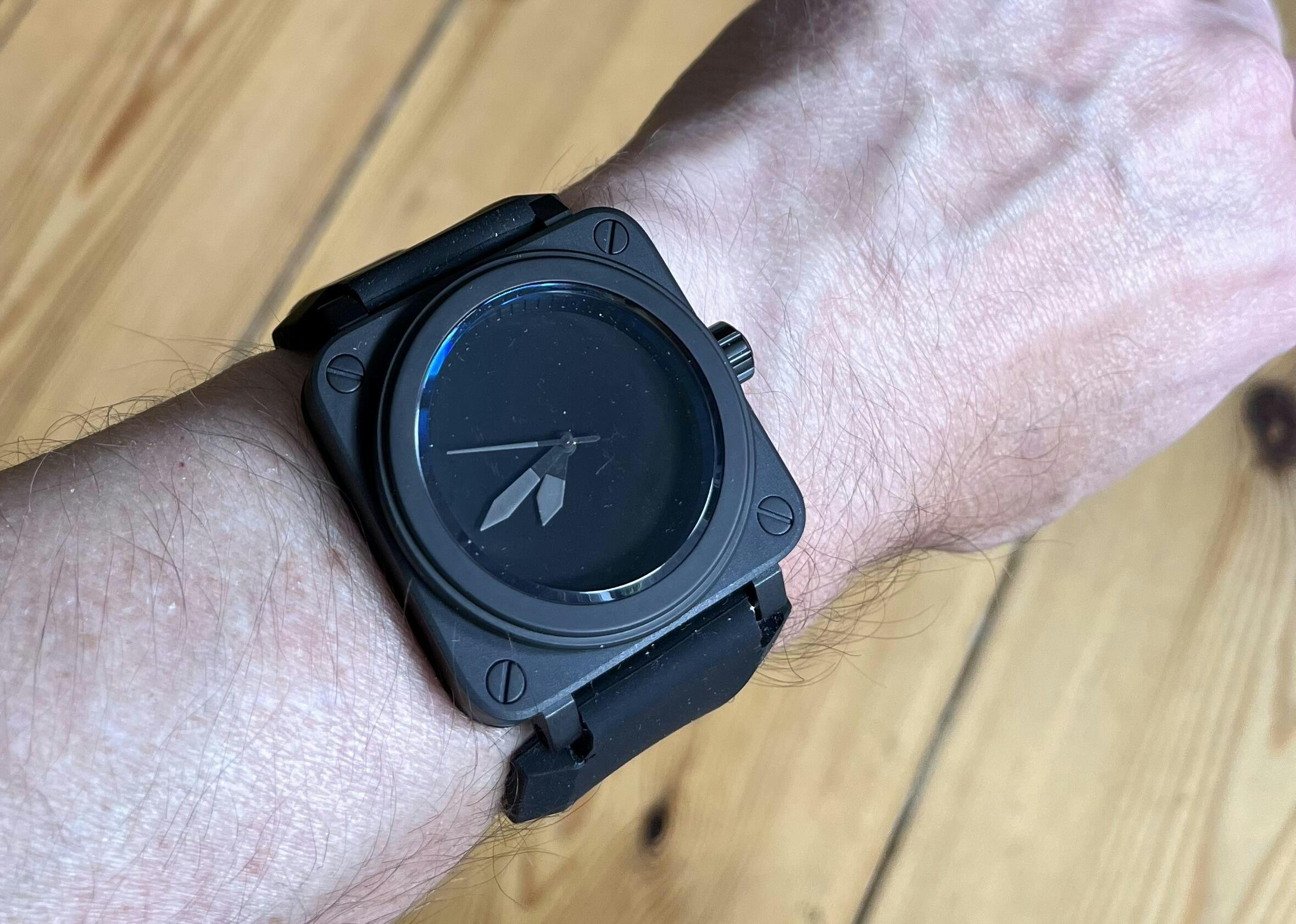 Watch Hands: Pencil Blue Finish – namokiMODS