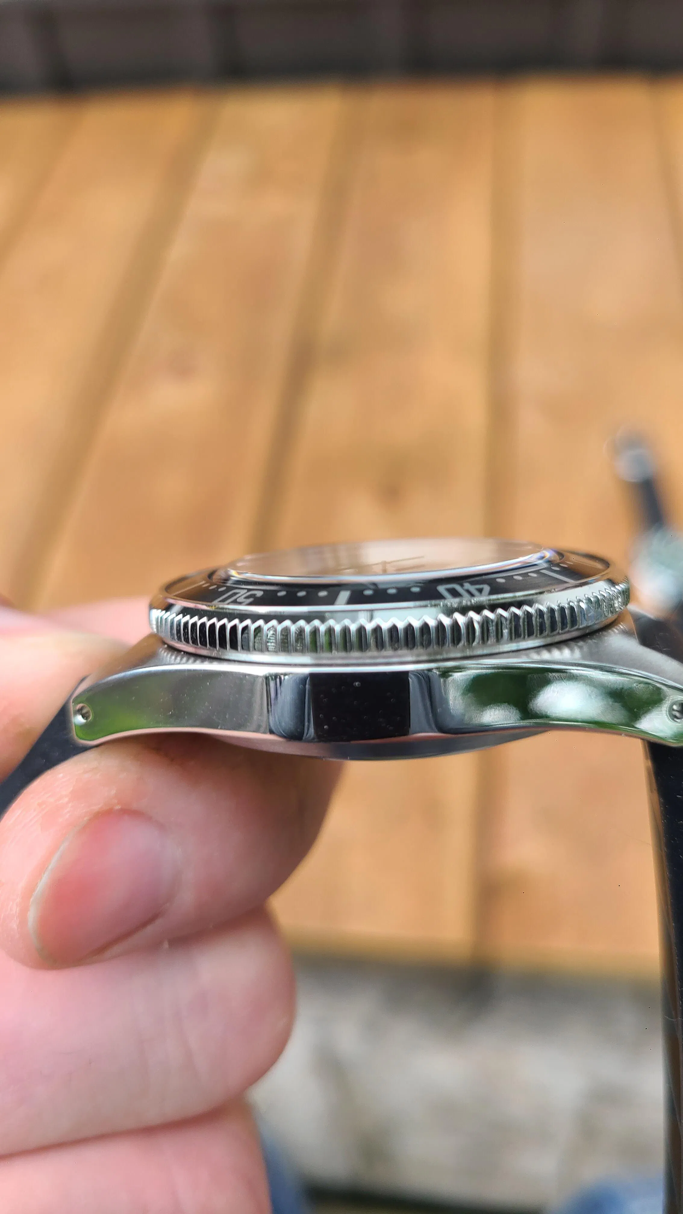 SKX007 Knurled Bezel: Polished Finish | namokiMODS