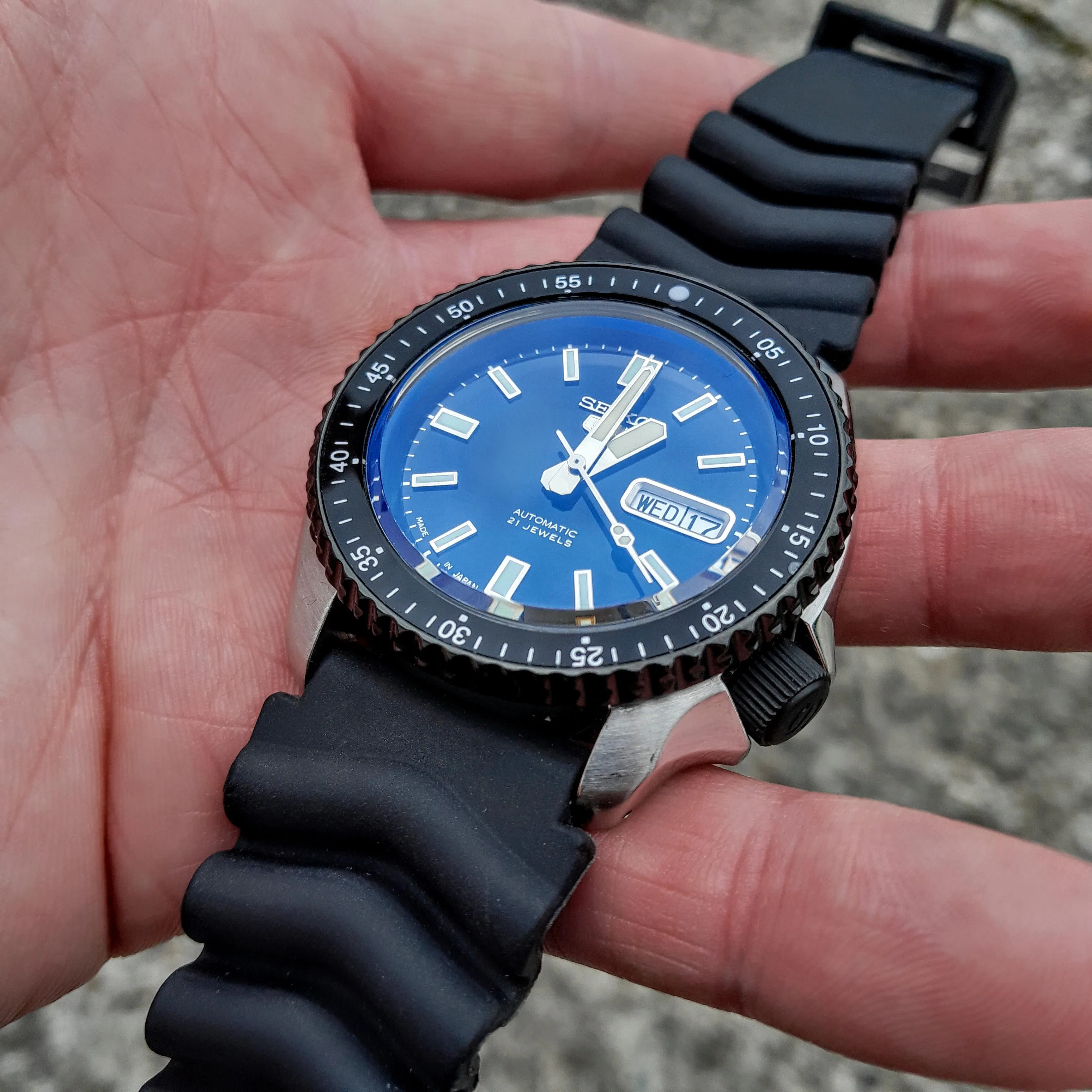 Watch Hands: Cathedral Black Finish | namokiMODS