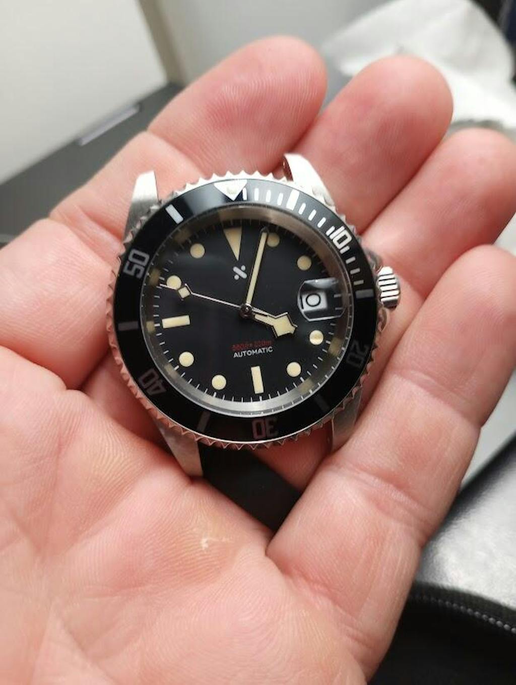 Watch Dial: Divemaster Stealth | namokiMODS