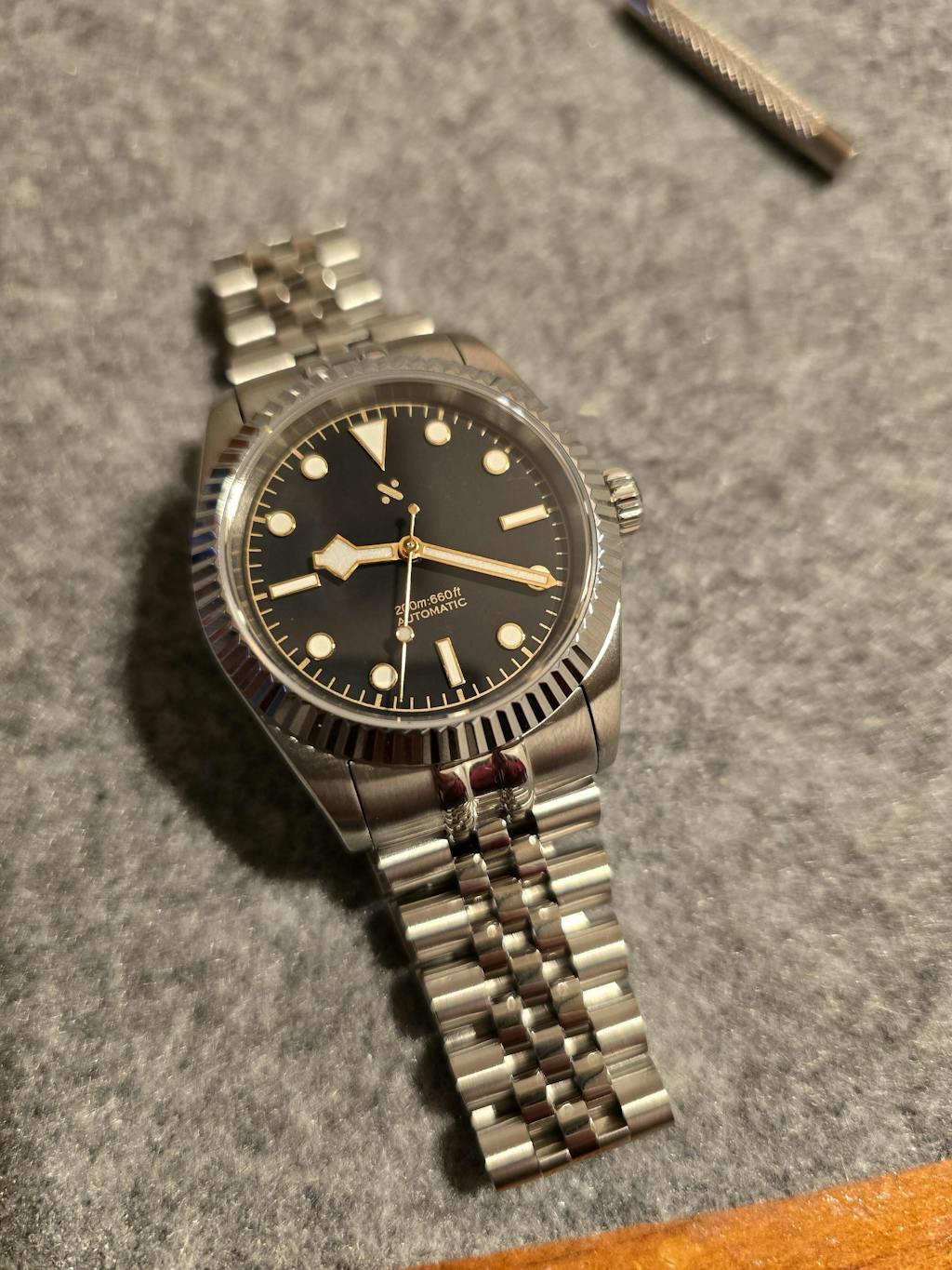 NMK936 36mm Explorer Case Bundle: Steel Finish – namokiMODS