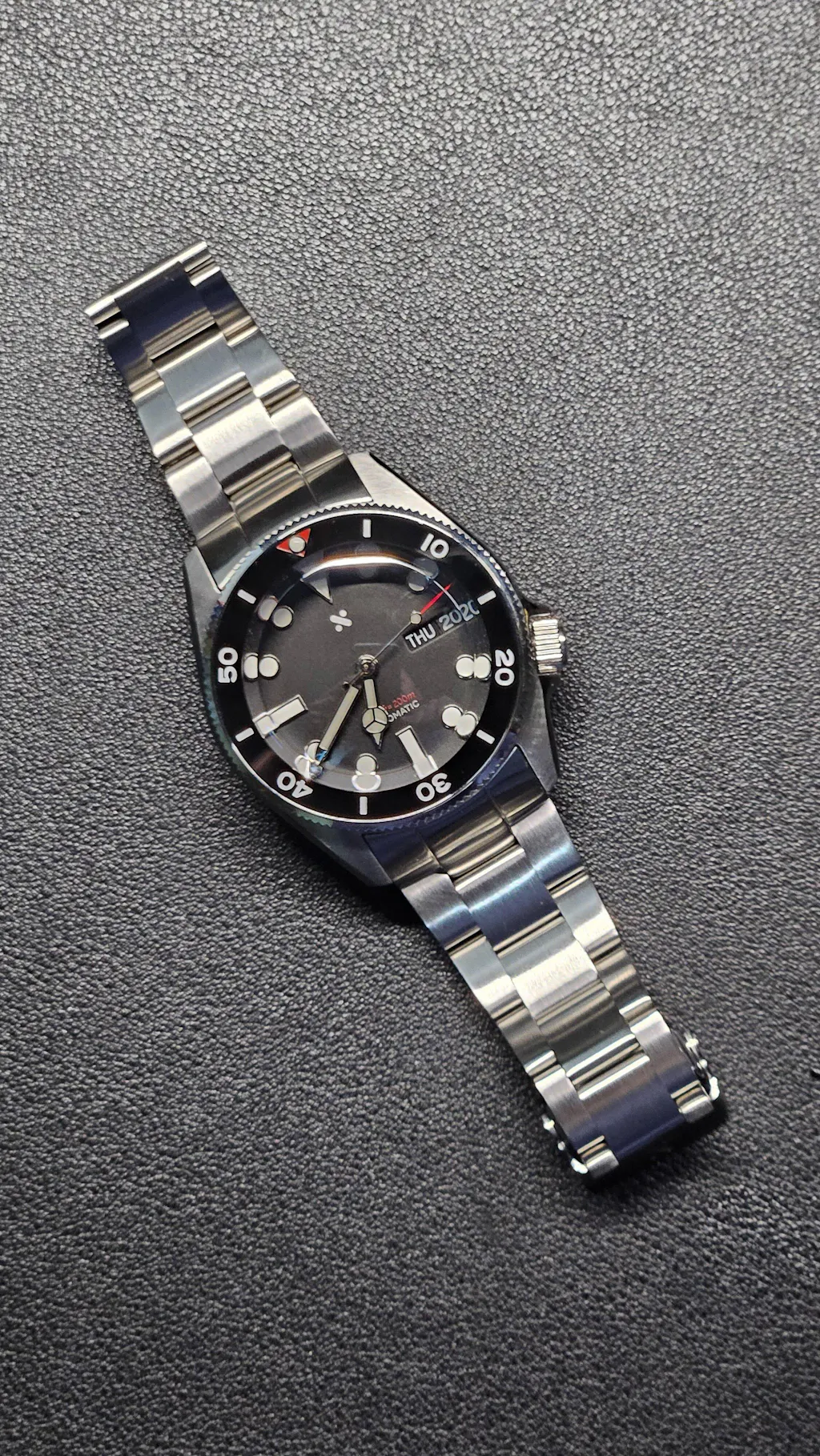 SKX013 Lumed Ceramic Bezel Insert: Seiko style | namokiMODS