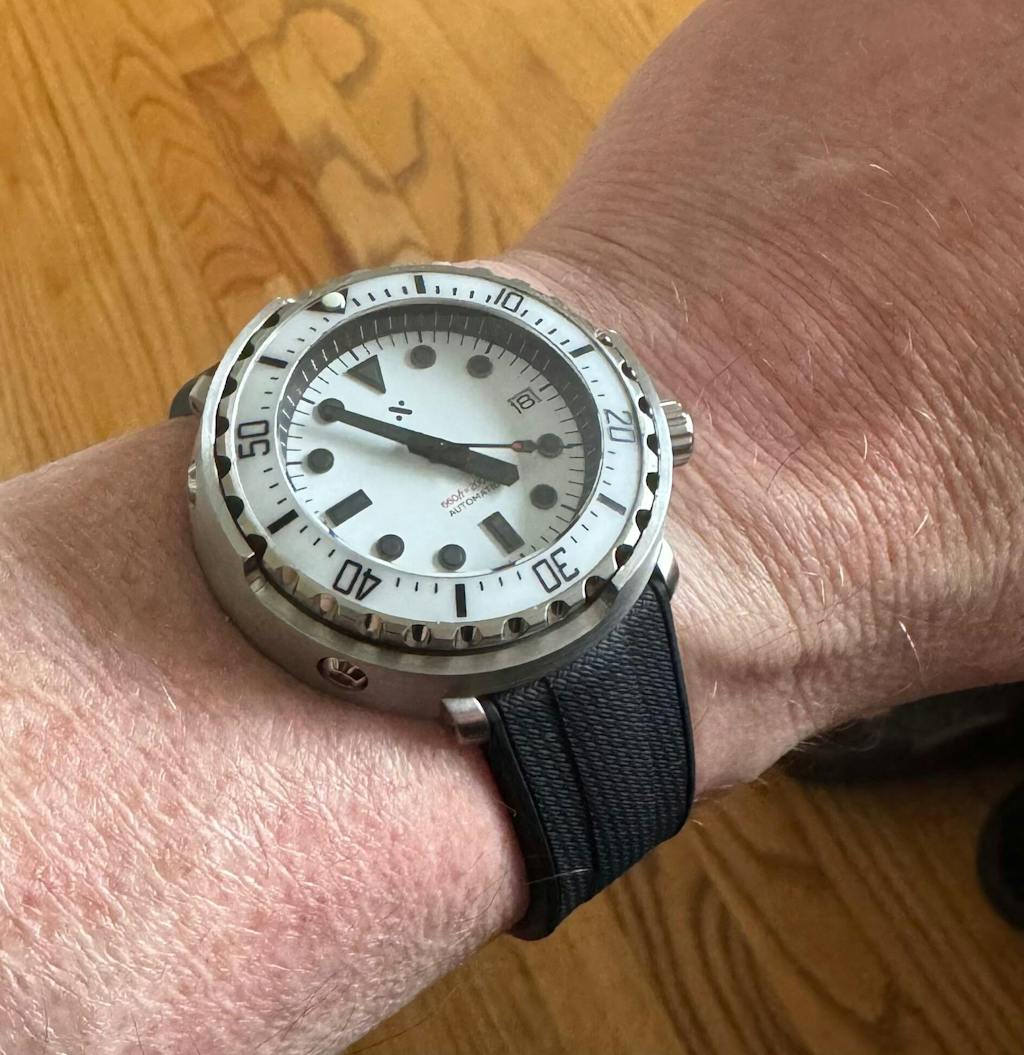 SKX007 Ceramic Bezel Insert: Sub style Green/Gold | namokiMODS