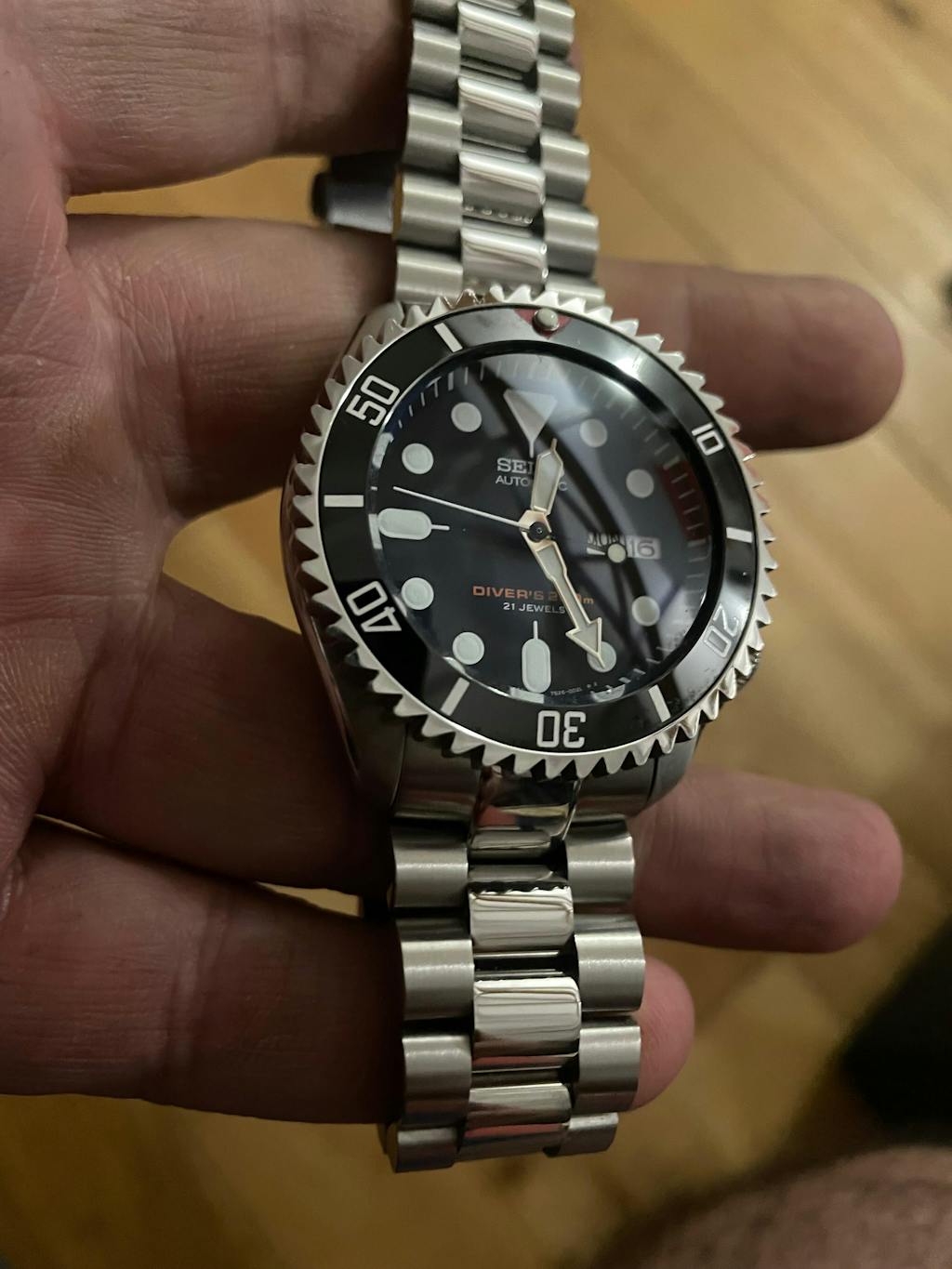 SKX007 Watch Bracelet: Jubilee Polished/Brushed Finish – namokiMODS
