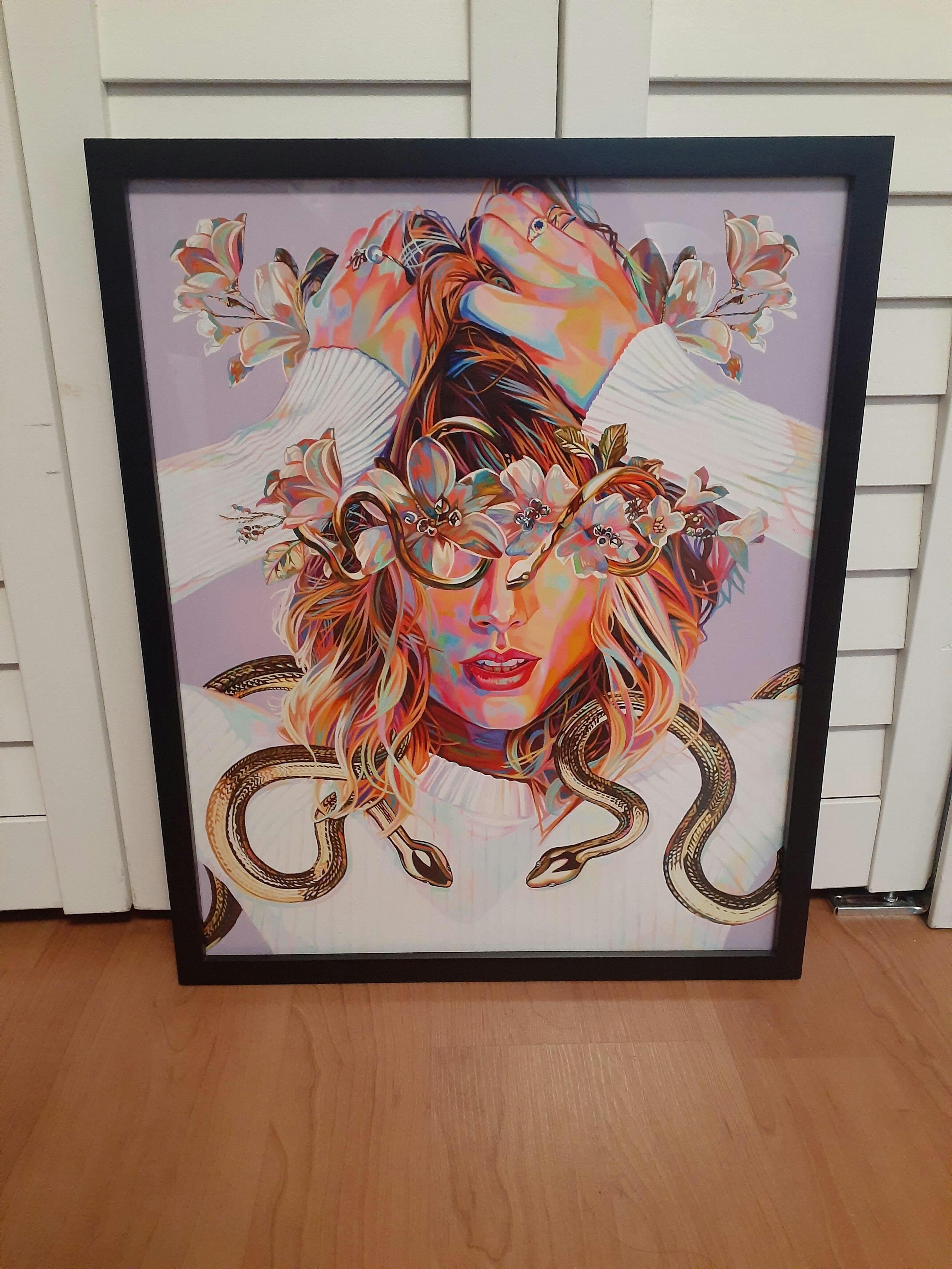 THE QUEEN OF SNAKES | Wall Art – Nashid Chroma