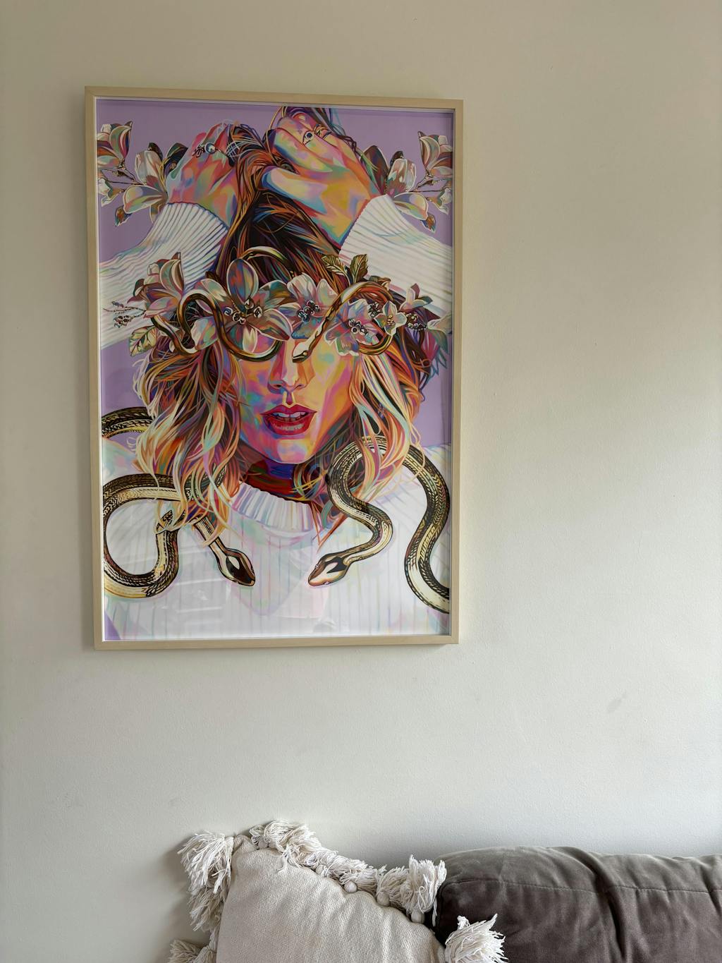 THE QUEEN OF SNAKES | Wall Art – Nashid Chroma