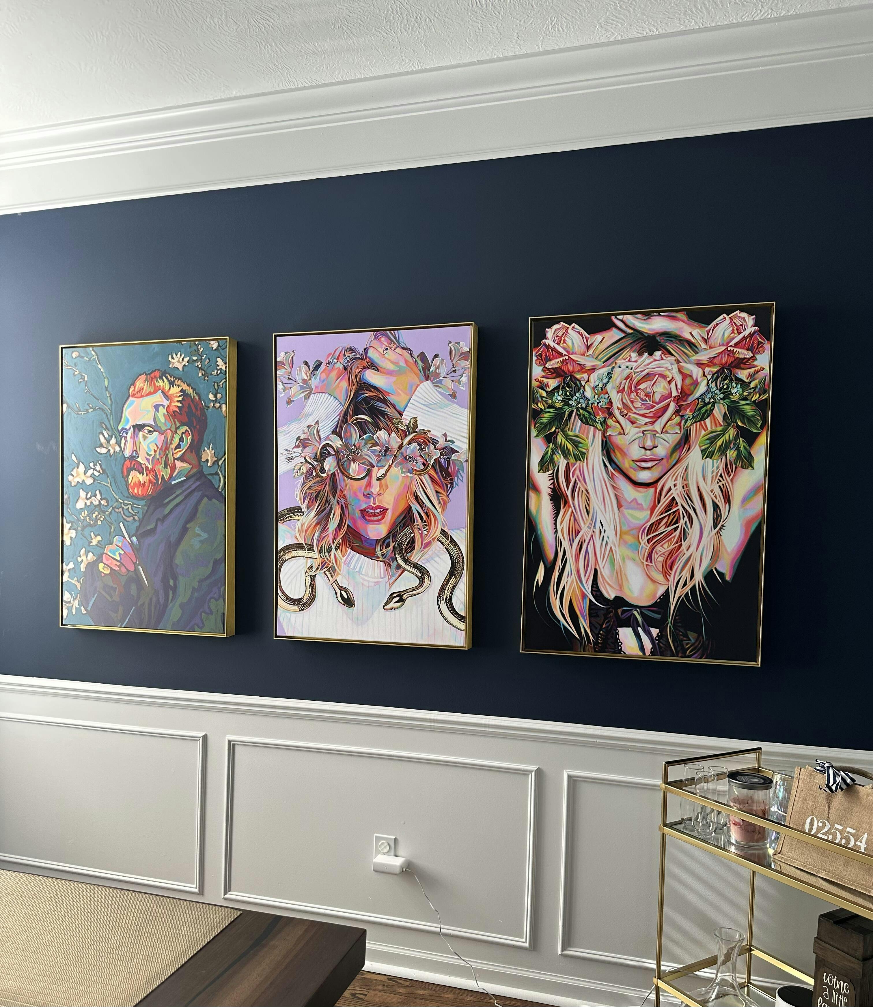 THE QUEEN OF SNAKES | Wall Art – Nashid Chroma