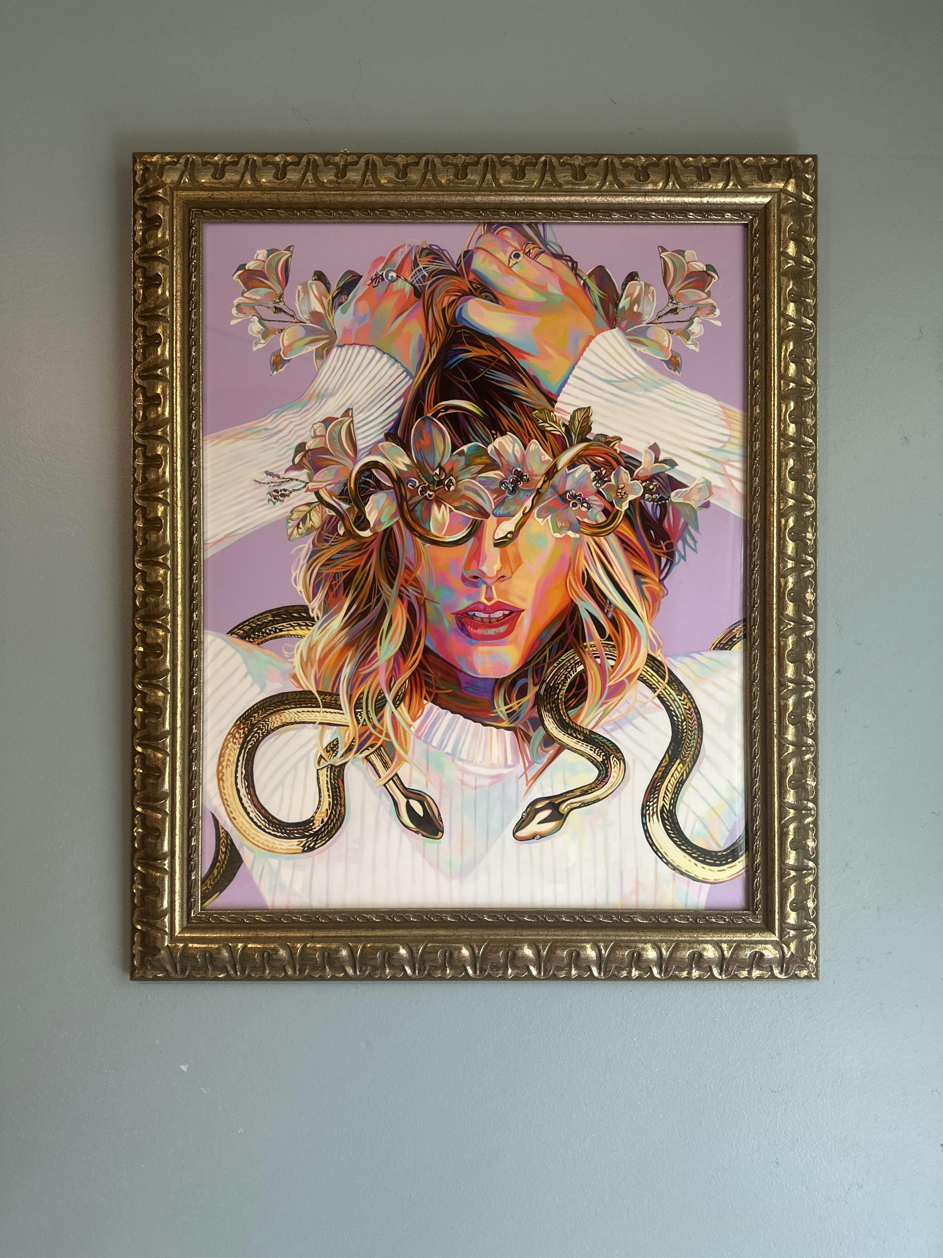 THE QUEEN OF SNAKES | Wall Art – Nashid Chroma