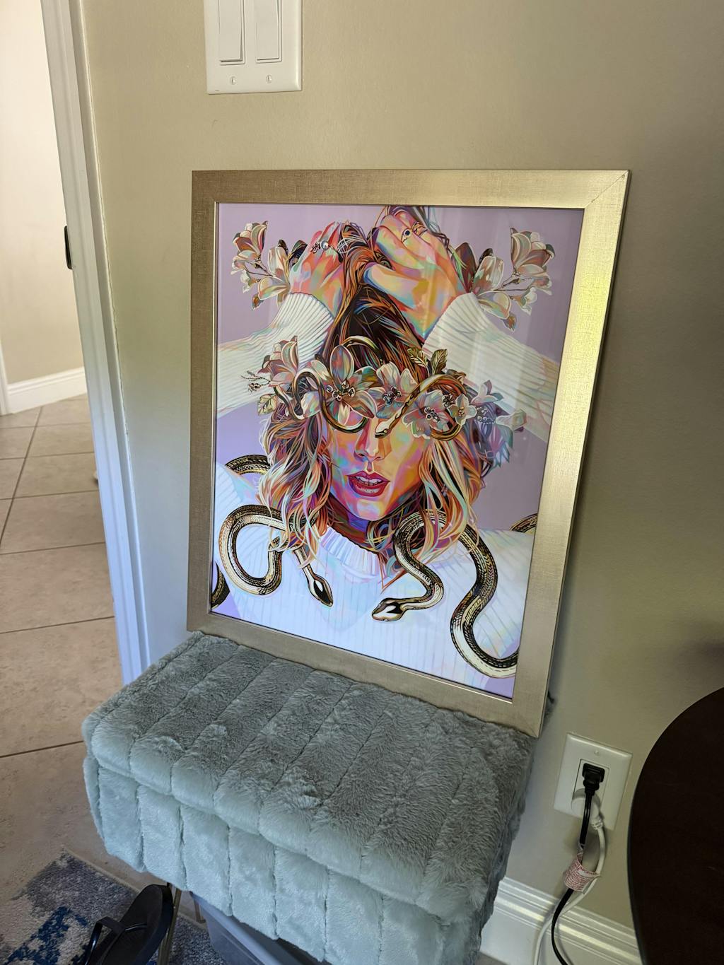 THE QUEEN OF SNAKES | Wall Art – Nashid Chroma