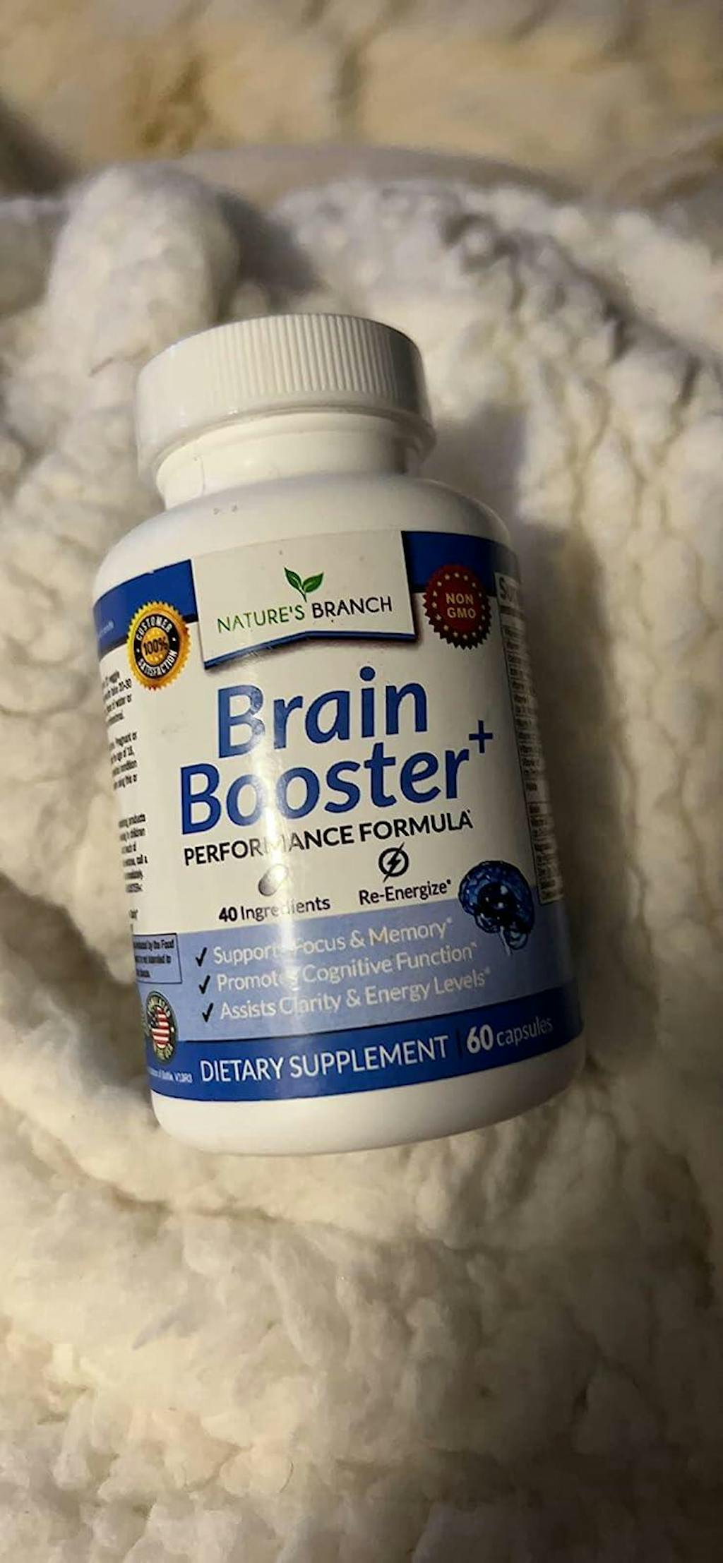 Brain Booster+ For Memory, Focus & Clarity - Nature's Branch