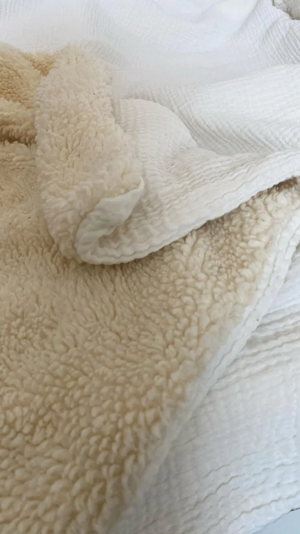 Heavy Natural Organic Cotton Sherpa Fabric - 600 GSM – Nature's Fabrics